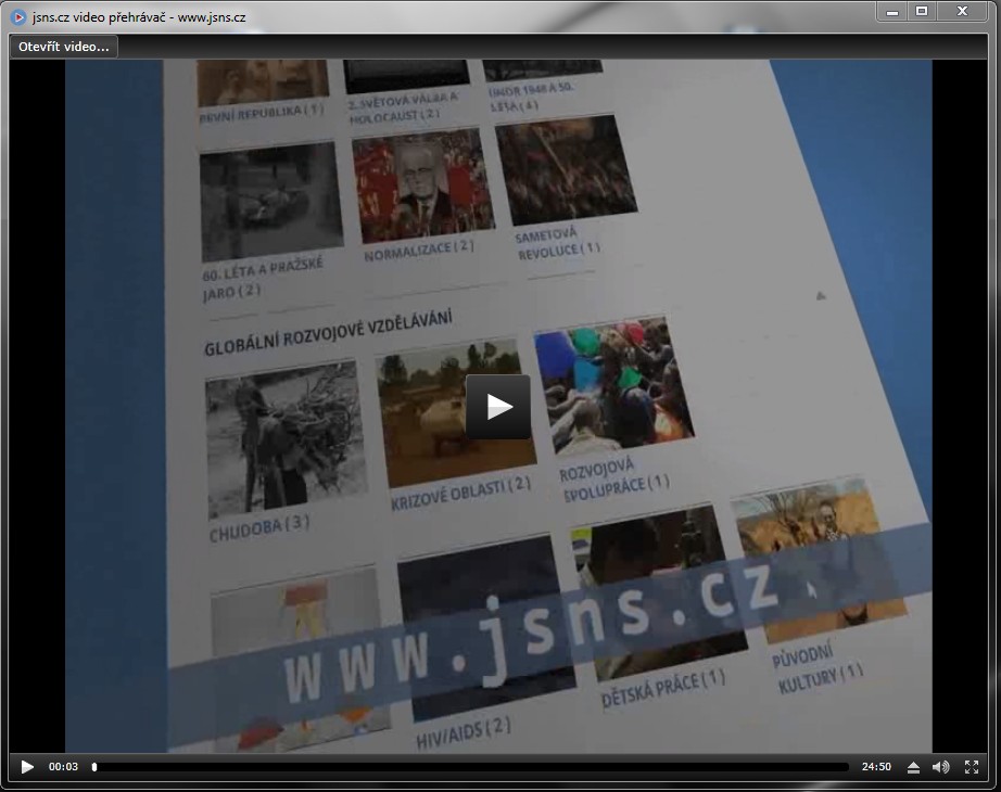 Vyzkoušejte novinku - stahování filmů – JSNS.CZ